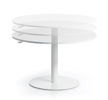 Mesa regulable moove2 redonda diam 100 — La Tienda De La Familia
